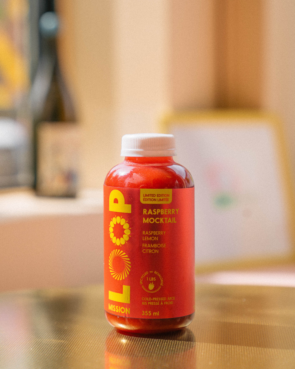 LOOP Iced Raspberry Matcha Latte – LOOP Mission