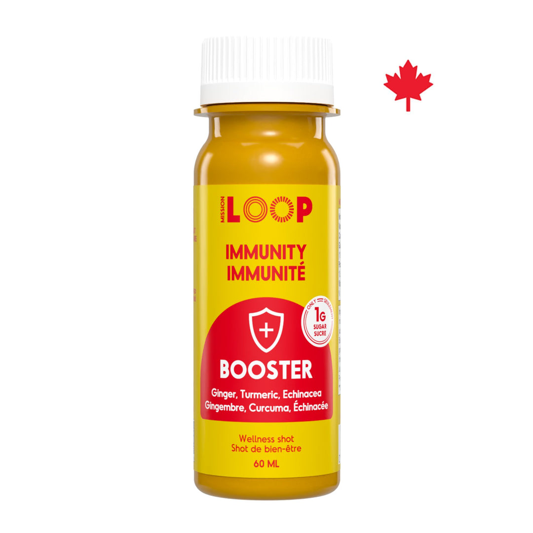BOOSTER SHOT 60ml - Cold Pressed Wellness Shot - LOOP Mission