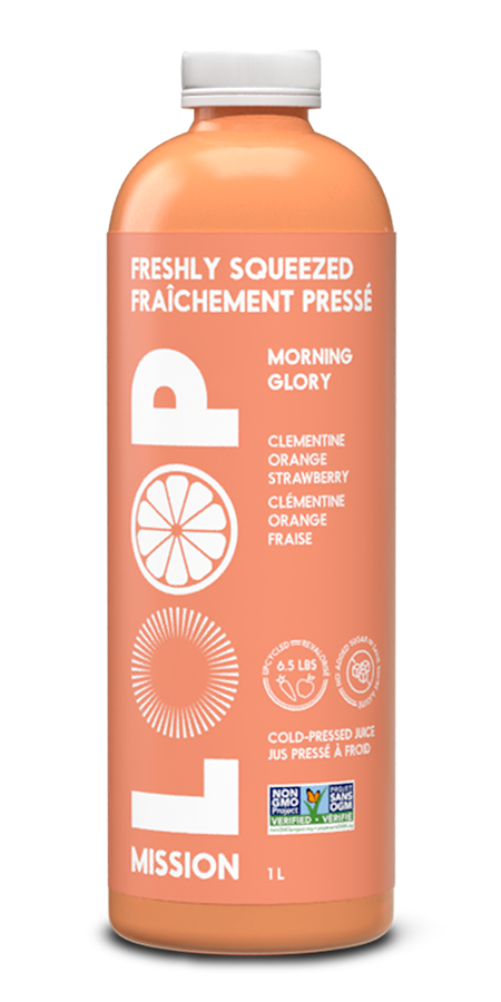 MORNING GLORY 1L - Cold-Pressed Juice - LOOP Mission
