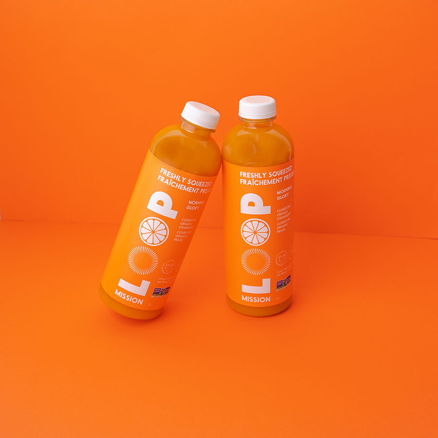 MORNING GLORY 1L - Cold-Pressed Juice - LOOP Mission