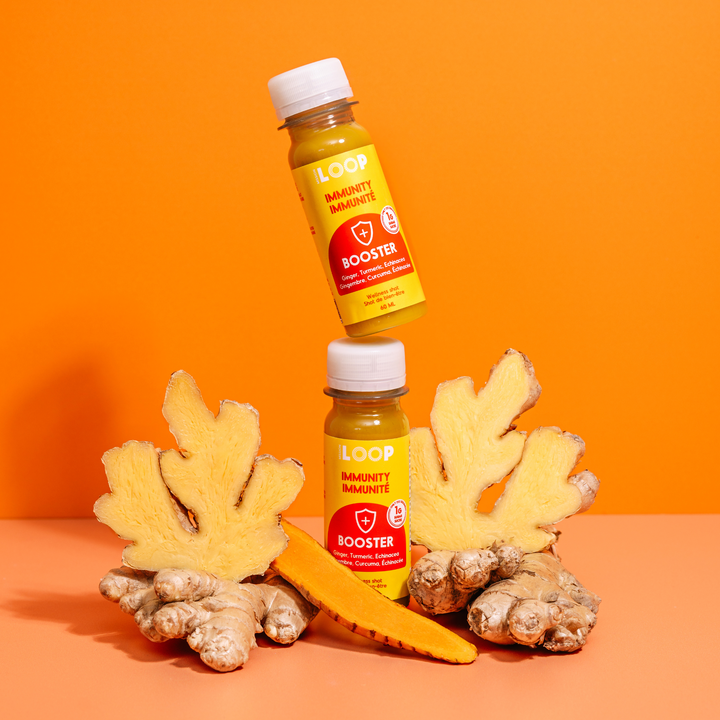 BOOSTER SHOT 60ml - Cold Pressed Wellness Shot - LOOP Mission