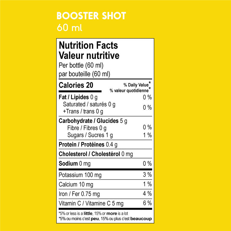 BOOSTER SHOT 60ml - Cold Pressed Wellness Shot - LOOP Mission
